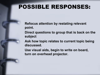 Classroom management lecture | PPT