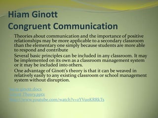 Classroom management mjm ppt3 | PPTX