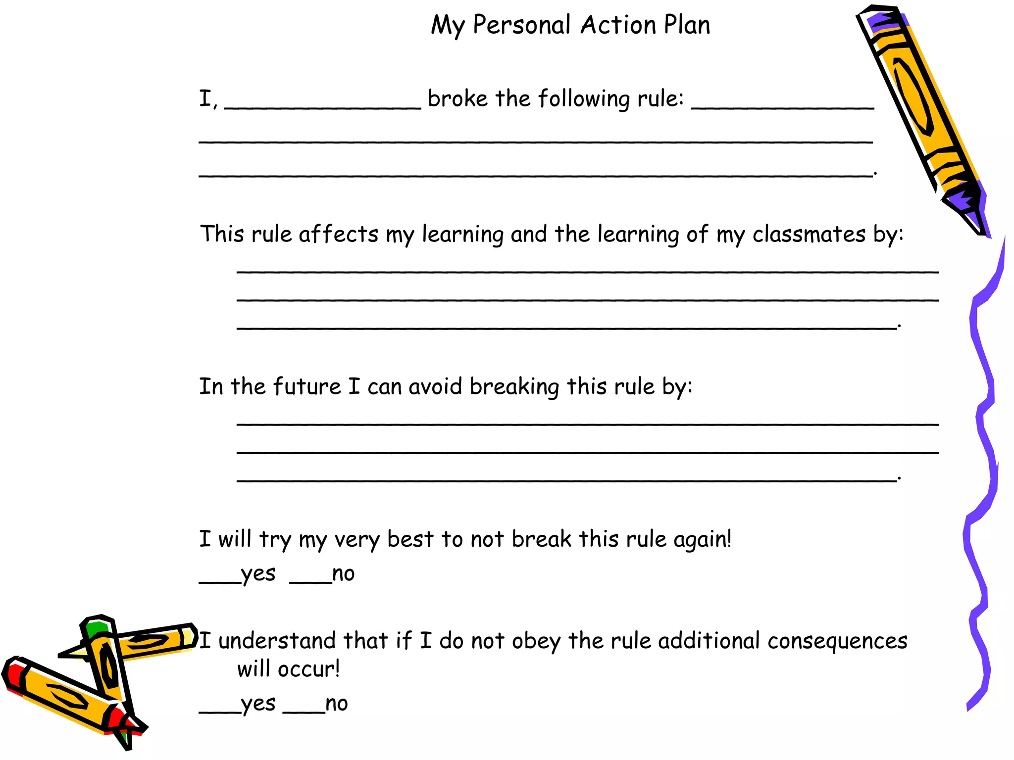 Classroom management plan | PPT