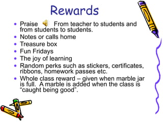 Classroom management plan | PPT