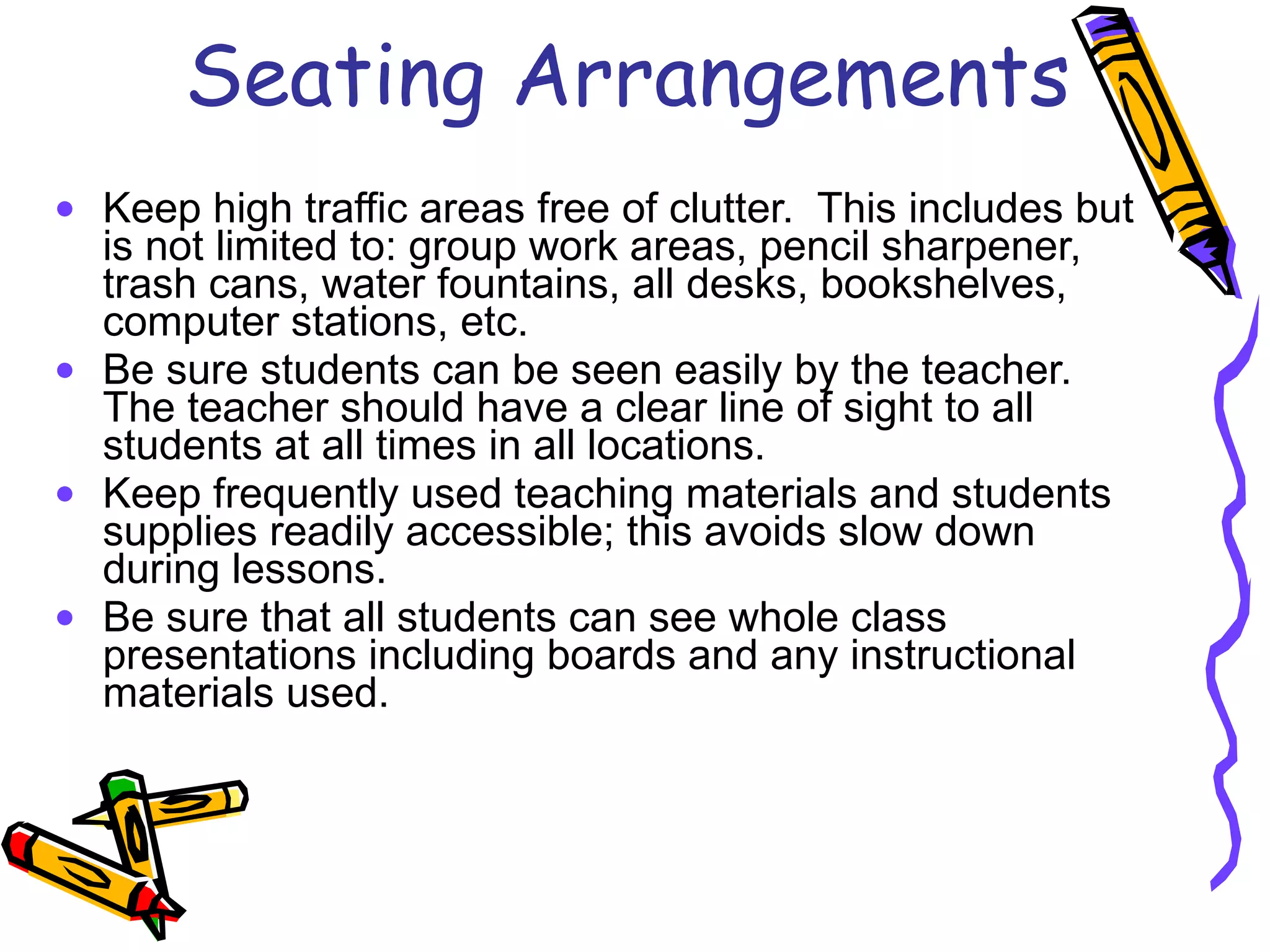 Classroom management plan | PPT