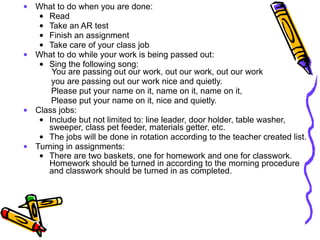 Classroom management plan | PPT