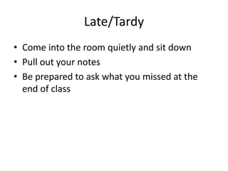 Classroom management plan | PPT