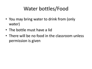 Classroom management plan | PPT