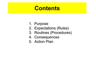 Classroom management plan (draft #2) | PPTX | Homework and Study ...