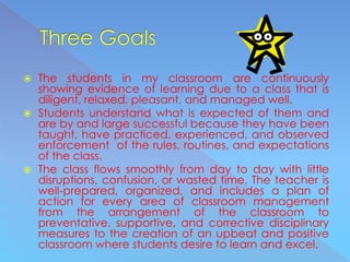 Classroom management plan power point | PPTX