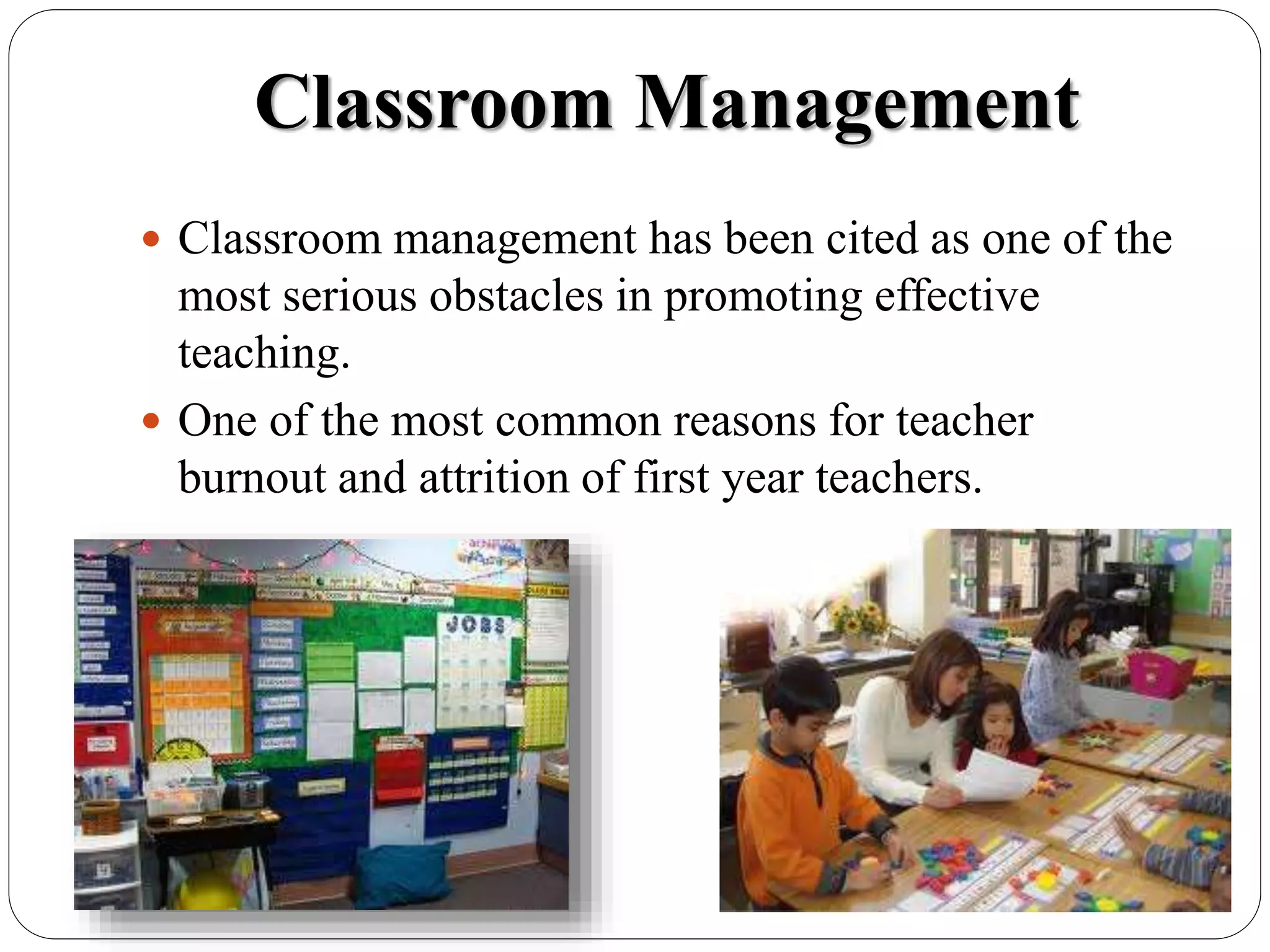 Classroom management | PPTX