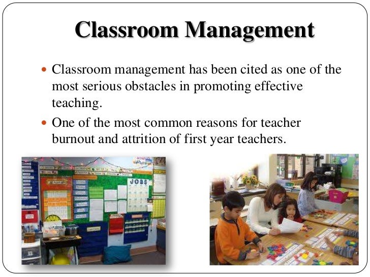 Classroom management powerpoint