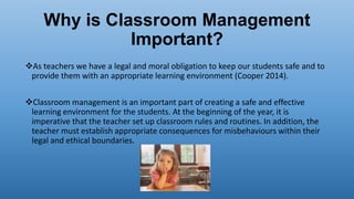 Classroom Management | PPT