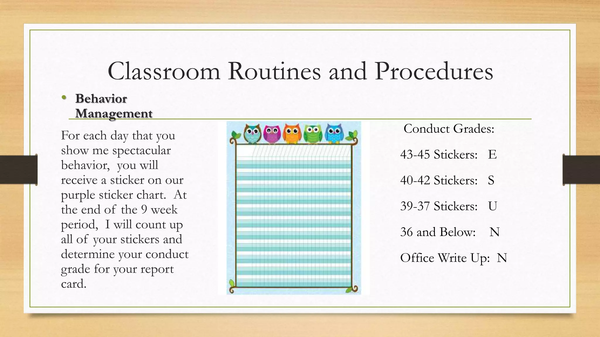 Classroom management power point presentation | PPTX | Homework and ...