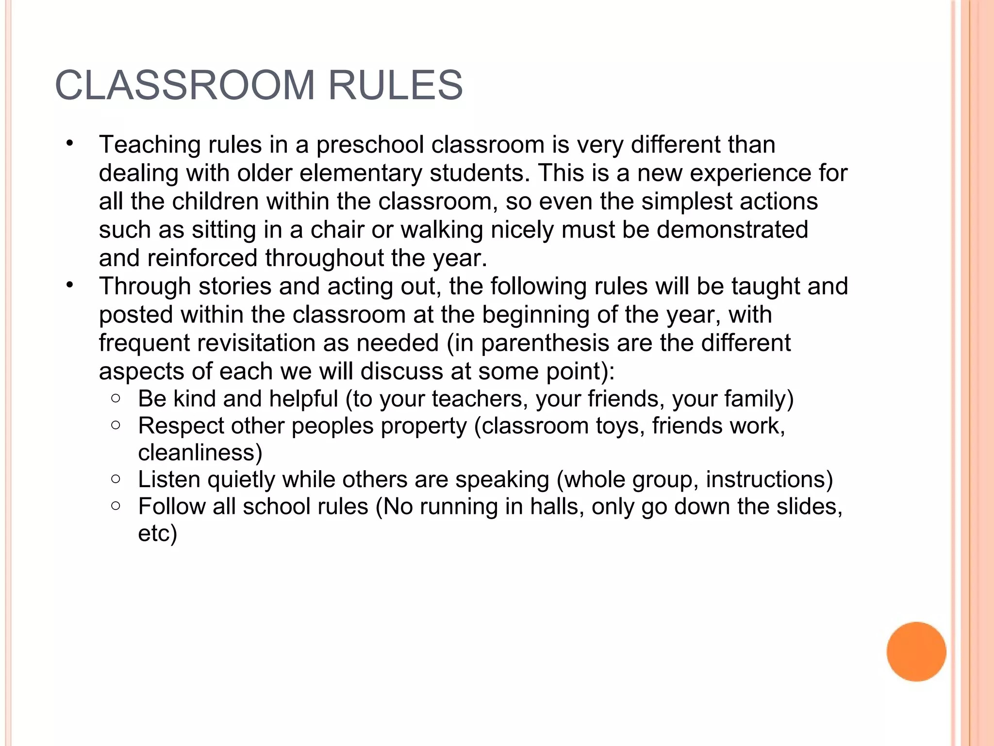 Classroom Management Presentation | PPT