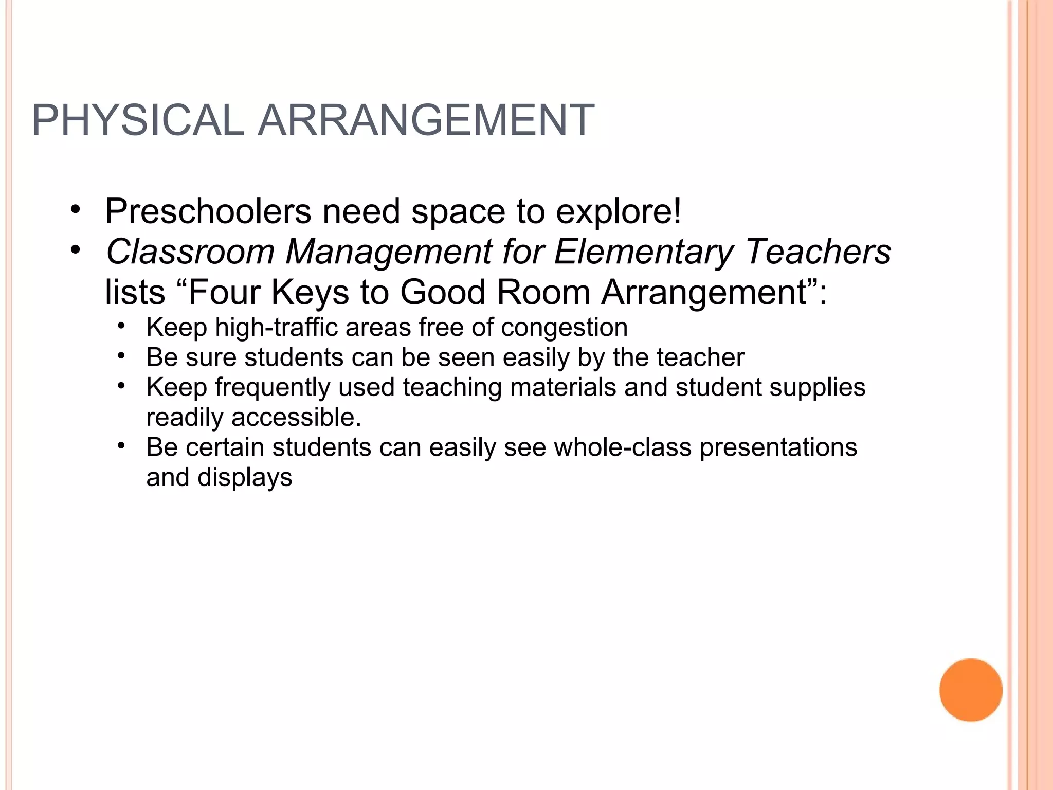 Classroom Management Presentation | PPT