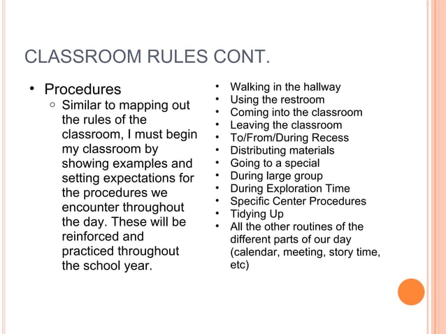 Classroom Management Presentation | PPT