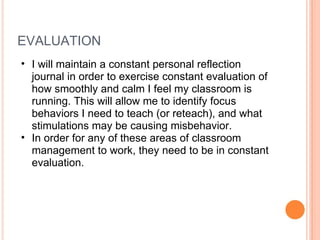 Classroom Management Presentation | PPT