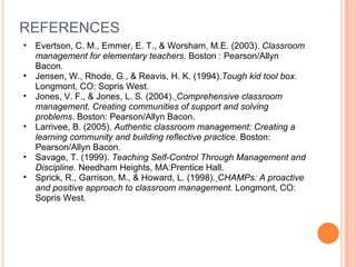 Classroom Management Presentation | PPT