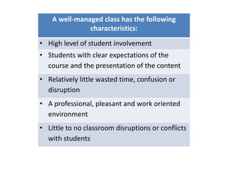 Classroom management presentation kevin ali | PPTX