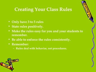 Classroom management presentation nov 20th | PPT