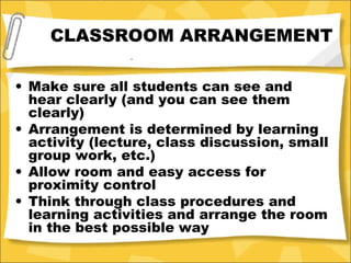 Classroom management report group 1 (1) | PPT