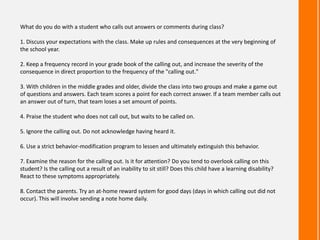 Classroom Management Strategies | PPTX