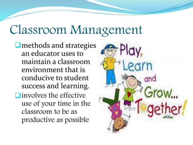 Classroom management strategies | PPTX