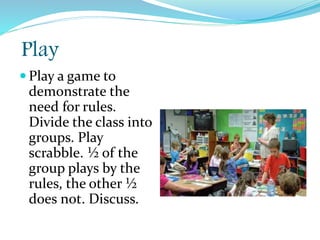 Classroom management strategies | PPTX