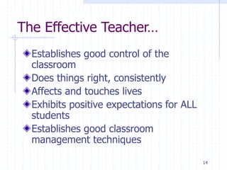 classroom management strategies for effective instruction.ppt