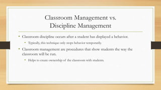Classroom Management Strategies Learning Team A | PPT