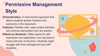 Classroom management styles.pptx