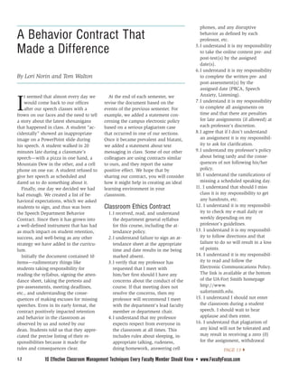 Classroom management techniques | PDF