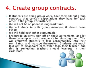 Class room management techniques | PPTX