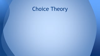 Classroom management theories | PPTX