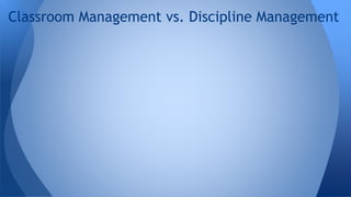 Classroom management theories | PPT | Free Download