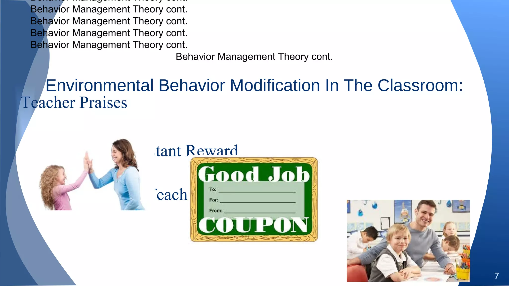 Classroom management theories 3 | PPT | Educational Assessment | Education