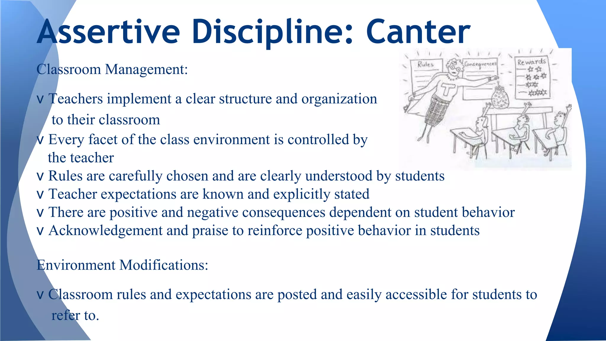 Classroom management theories (2) | PPTX