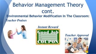 Classroom management theories (2) | PPTX