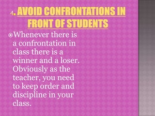 Classroom management video | PPTX