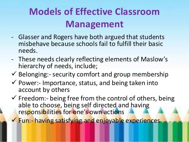 Classroom management waan