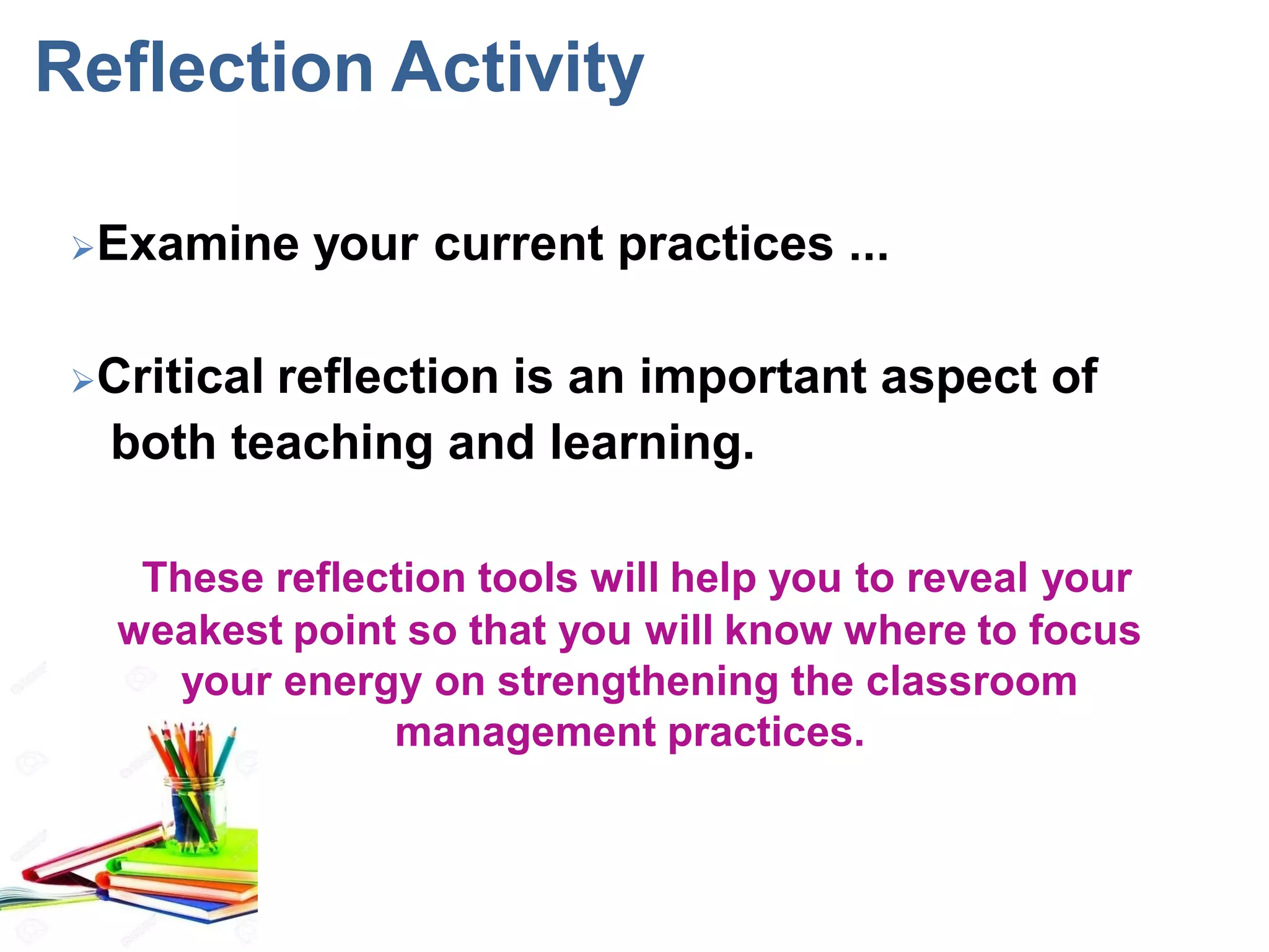 Classroom Management workshop | PDF