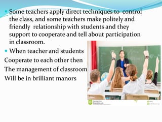 Classroom managment | PPT