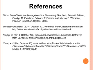 Classroom Management and Motivation Tips | PPTX | Special Education ...