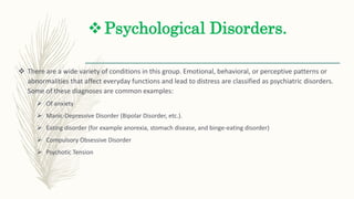 Classroom Mental and Behavior Problems | PPTX