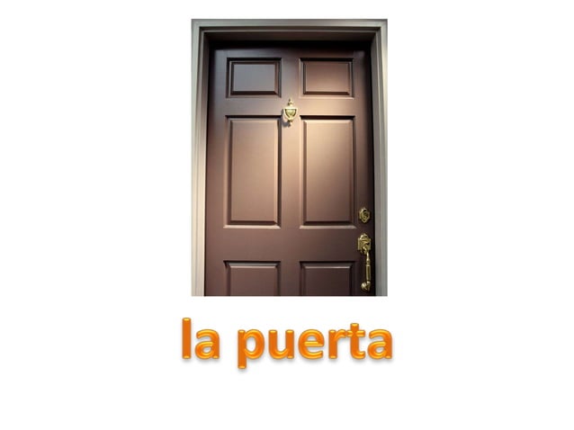 Los objetos en la sala de clase | PPT