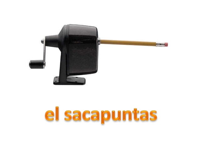 Los objetos en la sala de clase