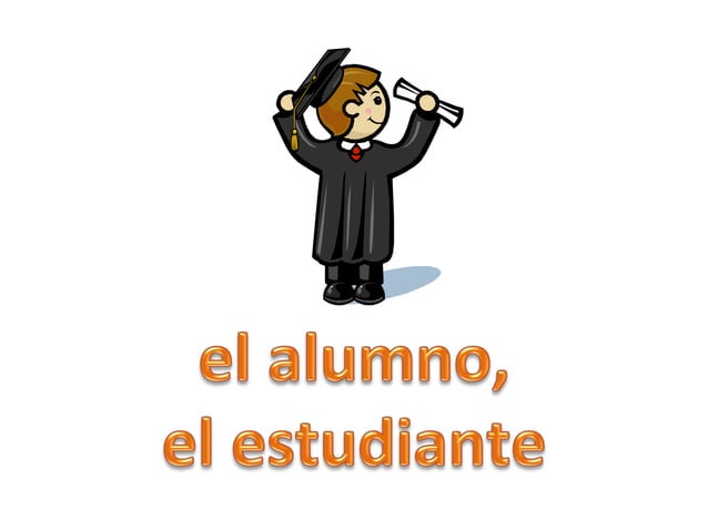 Los objetos en la sala de clase