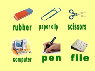Classroom objects | PPS