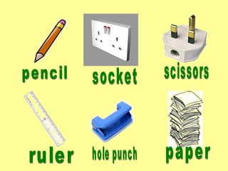 Classroom objects | PPS