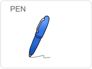 Classroom objects | PPTX