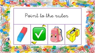 Classroom objects | PDF