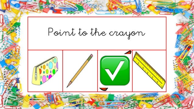 Classroom objects | PDF