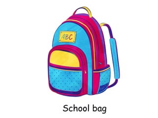 classroom objects for kindergarten .ppt